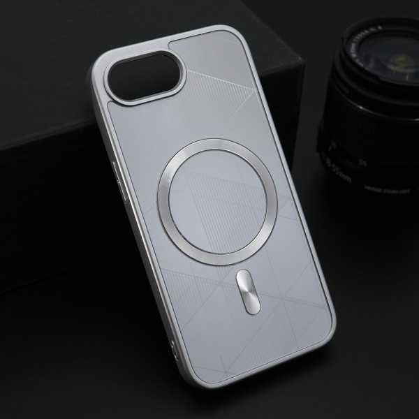 Futrola ZEN SHIELD MagSafe za iPhone 16e (6.1) srebrna