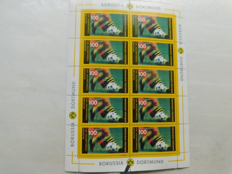 ** BORUSSIA DORTMUND 1995 BLOK **