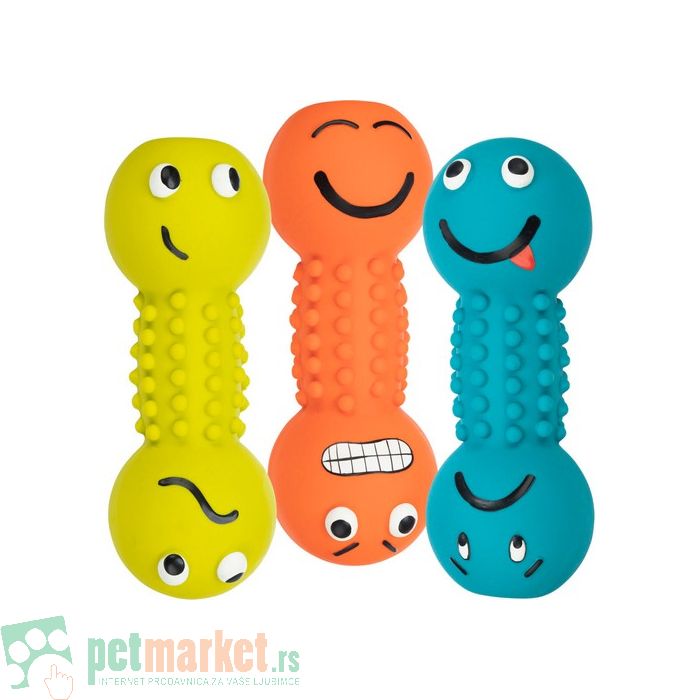 Trixie: Igračka od lateksa Smiley Dumbbell