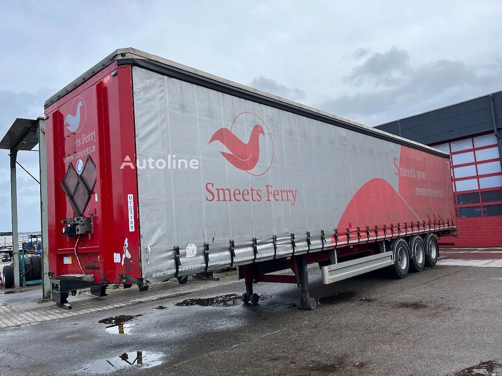 Pacton tautliner | Sideboards | drumbrakes | TÜV poluprikolica sa kliznom ceradom