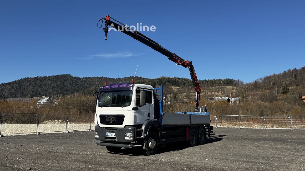 MAN TGS 33.440 kamion s ravnom platformom