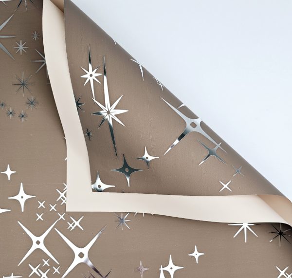 Ukrasni celofan za buket – stars 18E