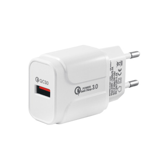 Prosto USBP380 1xQC USB 3.0A QC3.0 univerzalni punjač i AC/DC adapter