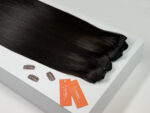 WEFT trese za nadogradnju kose – Off Black