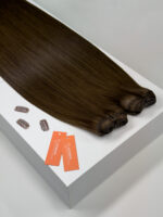 WEFT trese za nadogradnju kose – Dark Brown