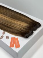 WEFT trese za nadogradnju kose – Golden balayage
