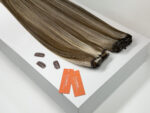 WEFT trese za nadogradnju kose – Chocolate brown