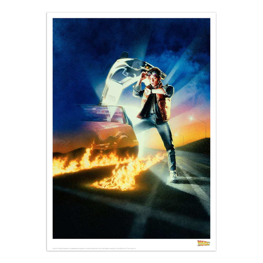 Back to the Future Art Print 1