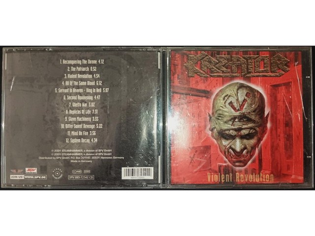 Kreator-Violent Revolution CD