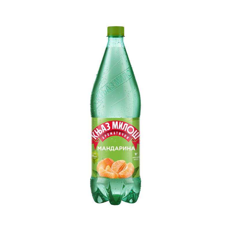 Voda Knjaz Miloš Aromatična Mandarina 1.25L PET