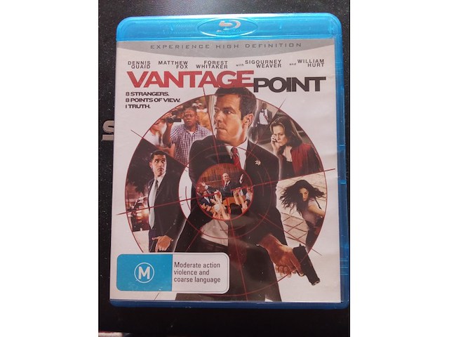 Vantage point - blu ray