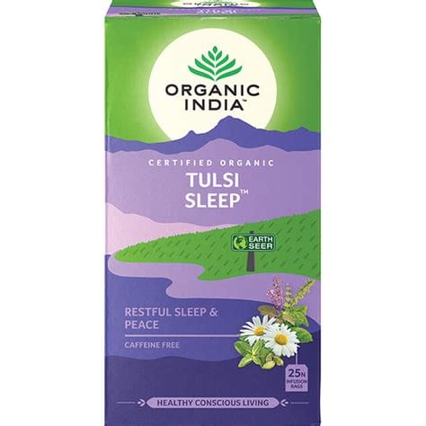 Organic India Tulsi Sleep Čaj – 25 Kesica