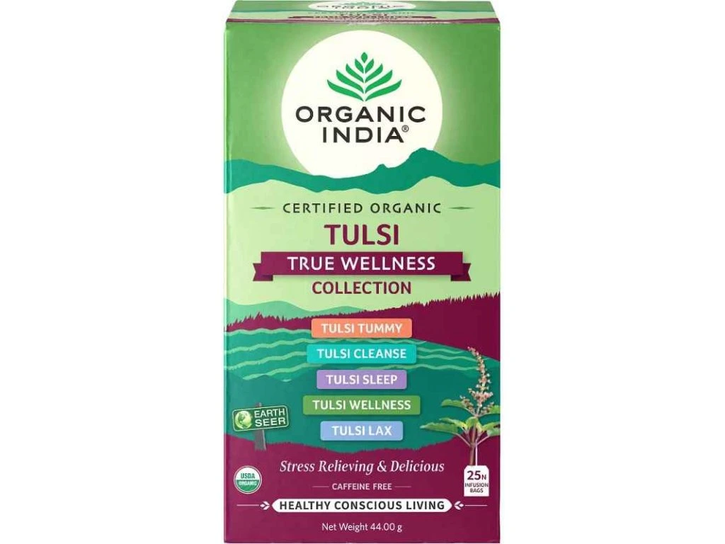 Organic India Tulsi Wellness Čaj – 25 Kesica