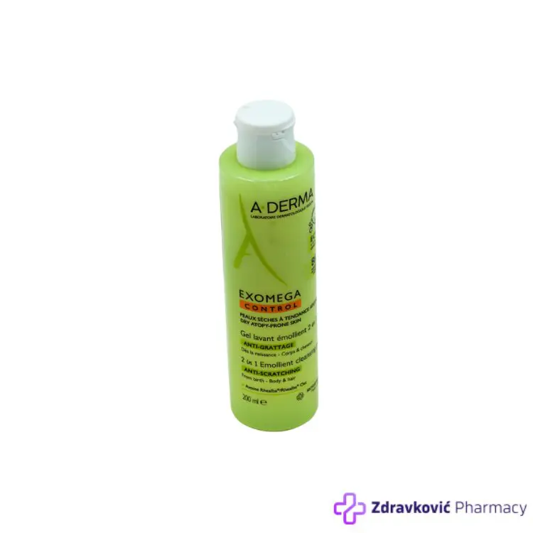 Aderma Exomega Krema 400ml+Exomega Gel 2U1 200ml GRATIS