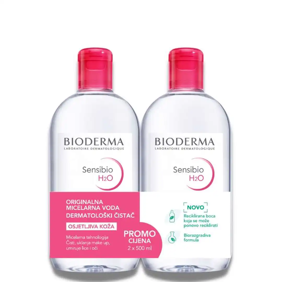 Bioderma Sensibio H2O Micelarna Voda, 500 Ml