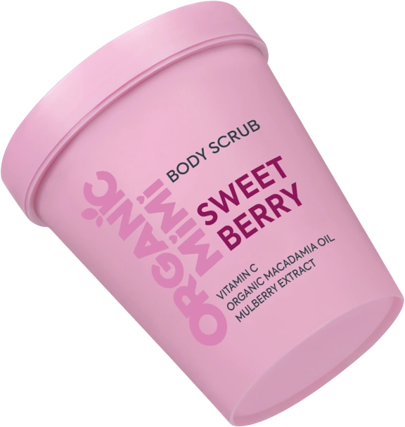 Organic Mimi Piling Za Telo Sweet Berry, 250 G