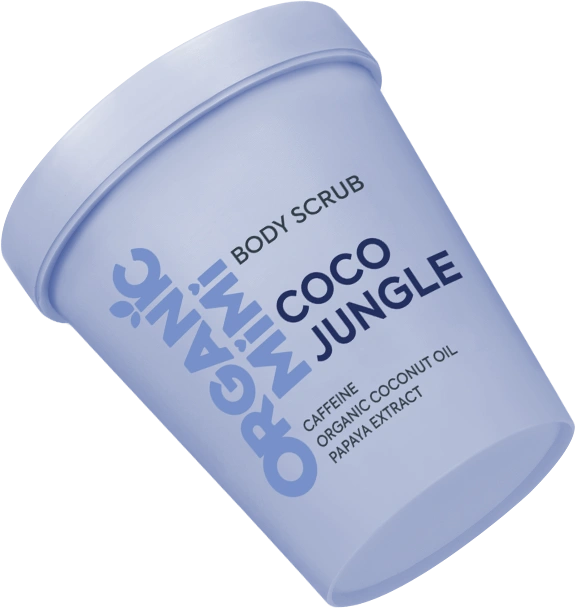 Organic Mimi Piling Za Telo Kokos Coco Jungle, 250 G