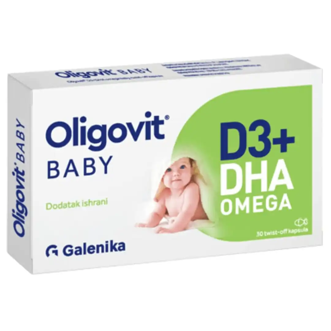 Oligovit D3+DHA Omega Twist-Off 30komada
