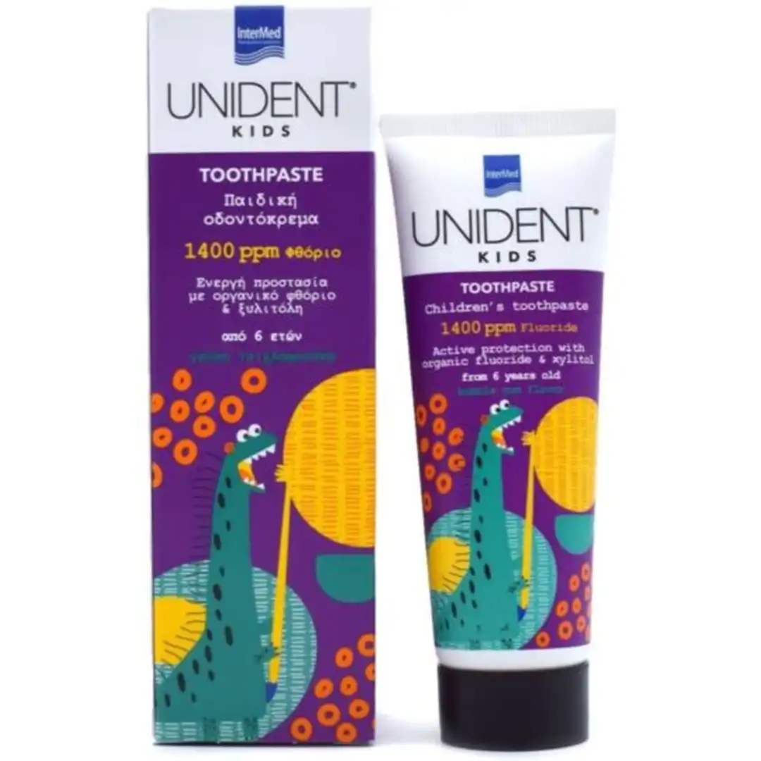 UNIDENT KIDS PASTA ZA ZUBE 1400ppm BUBBLE GUM