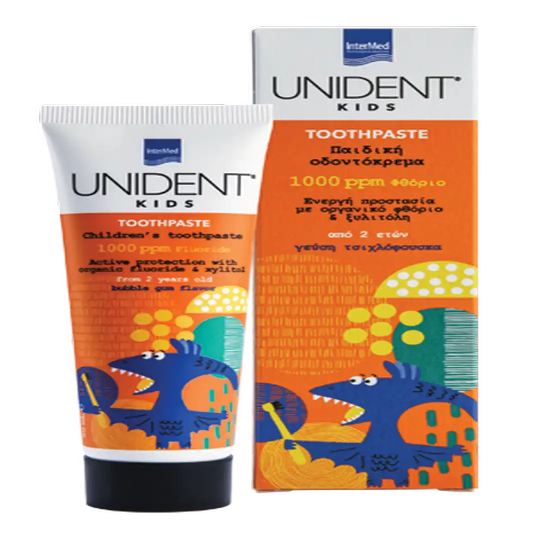 UNIDENT KIDS PASTA ZA ZUBE 1000ppm BUBBLE GUM