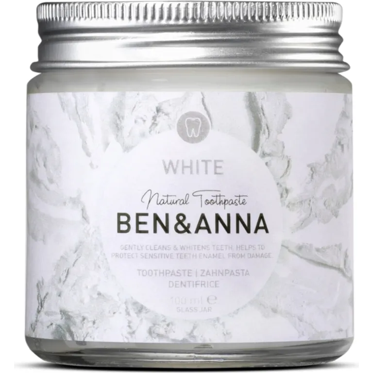 BEN&ANNA White Natural – Pasta, 100 Ml