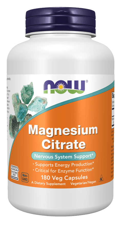 NOW Magnesium Citrate 180 Kapsula