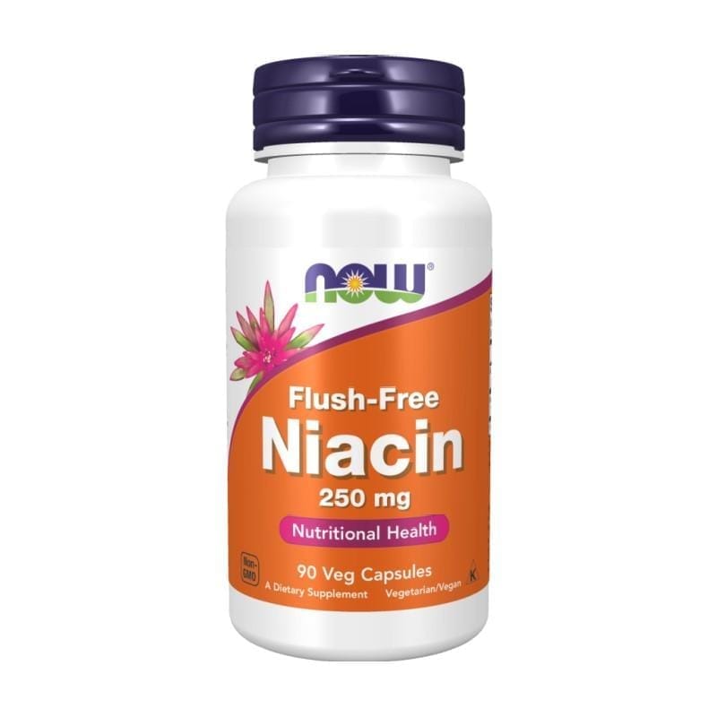NOW Niacin 250mg, 90 Kapsula