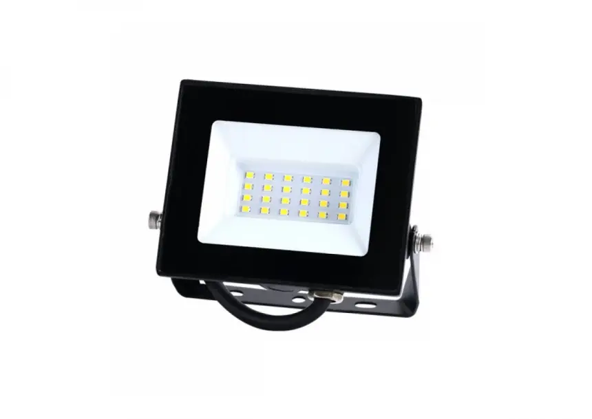 XLED 20W LED reflektor 6500K,1620 Lm,IP65,AC220-240V,crni, M.No.12002424-b