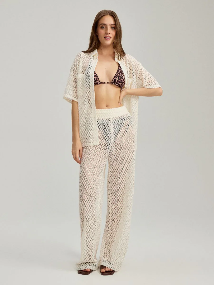 Straight fit pantalone