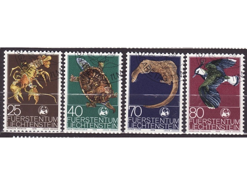 Lihtenštajn - životinje 1976.