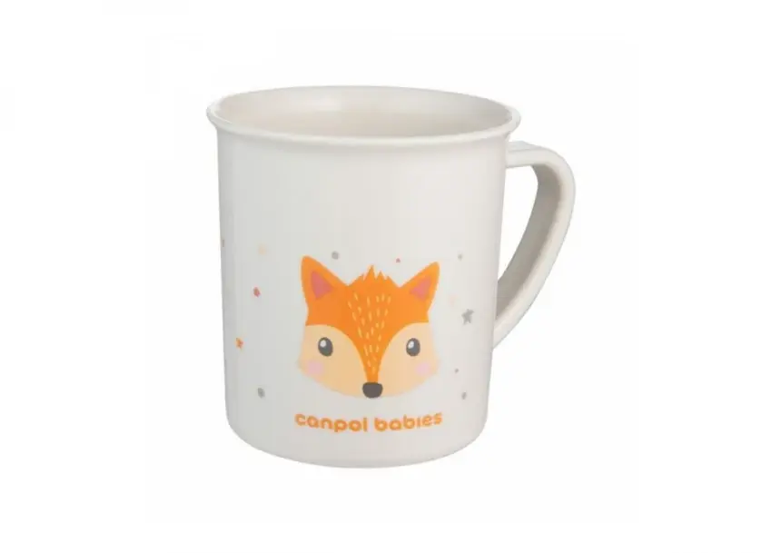 CANPOL BABIES SOLJA 12m+ CUTE ANIMALS (170ml) 4413 - ORANGE (4413_ora)