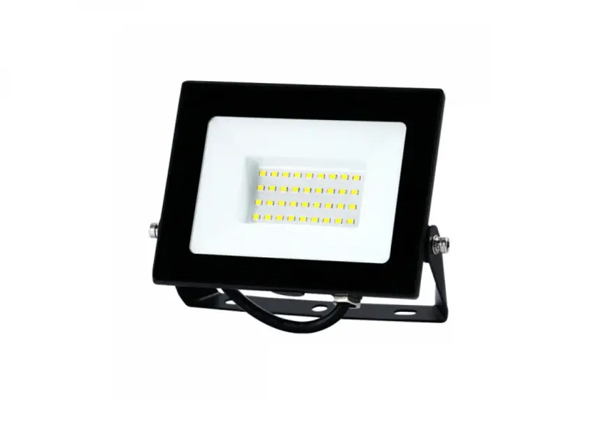 XLED 30W LED reflektor 6500K,2510Lm,IP65,AC220-240V,crni M.No.12002425-b