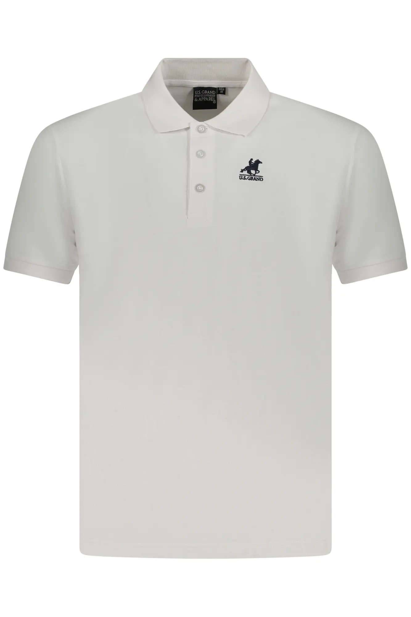 U.S. Grand polo Muška polo majica AU02658_BI6BIANC, Bela