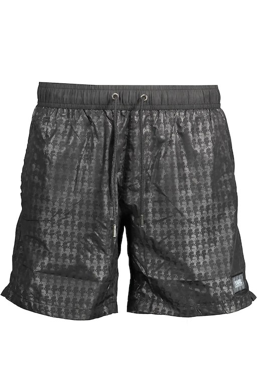 Karl Lagerfeld Muški kupaći KL22MBM12_NERO_ONLY-ONE-COLOUR, Crni
