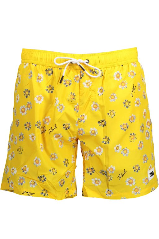 Karl Lagerfeld Muški kupaći KL22MBM07_GIALLO_YELLOW, Žuti