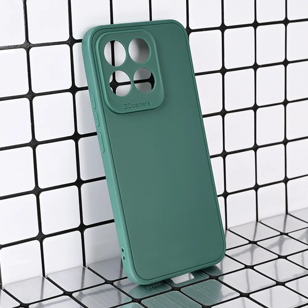 Maska za Honor X8c 3D Camera tamno zelena