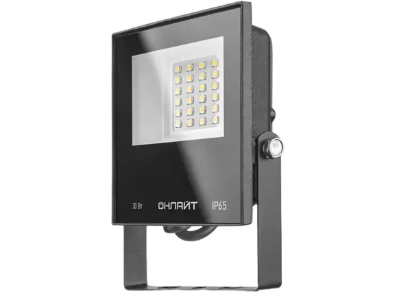 Onlajt LED Reflektor, 30W, 6000K, Crni