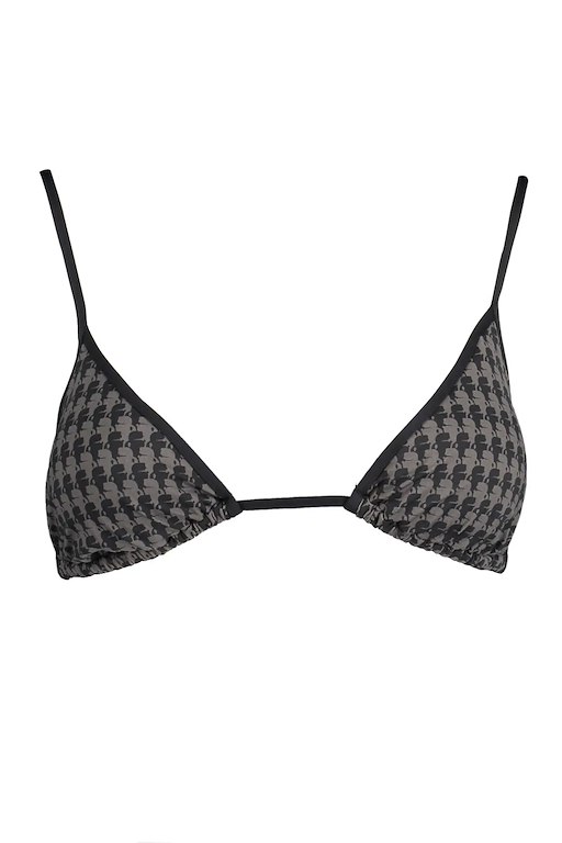 Karl Lagerfeld Ženski gornji deo kupaćeg KL20WTP13_NERO_BLACK, Crni