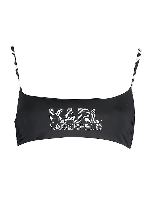 Karl Lagerfeld Ženski gornji deo kupaćeg KL22WTP26_NERO_BLACK, Crni