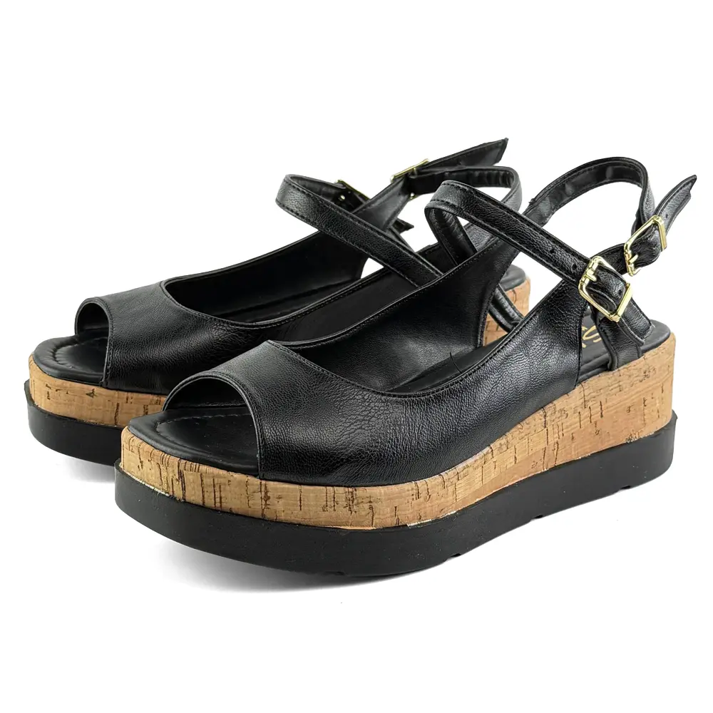 Mona shoes Ženske sandale, Crne