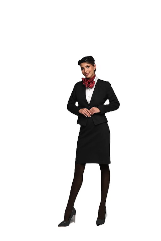 Lady B Ženska čarapa Fly, Crna