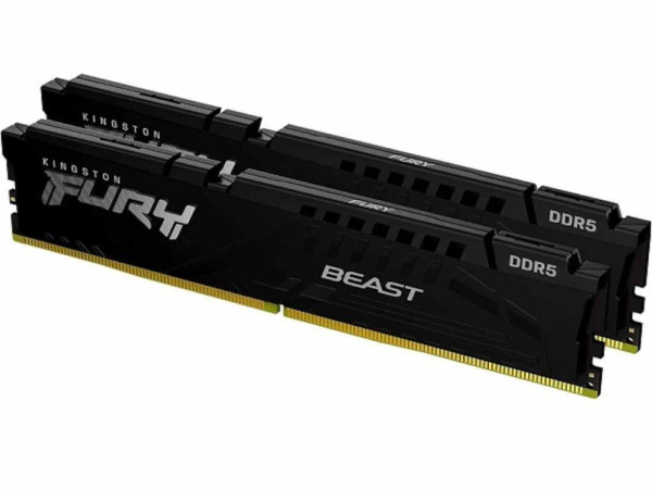Memorija KINGSTON 32GB(2x16GB)DIMMDDR56400MHzCL32FURY Beast XMP' ( 'KF564C32BBK2-32' )