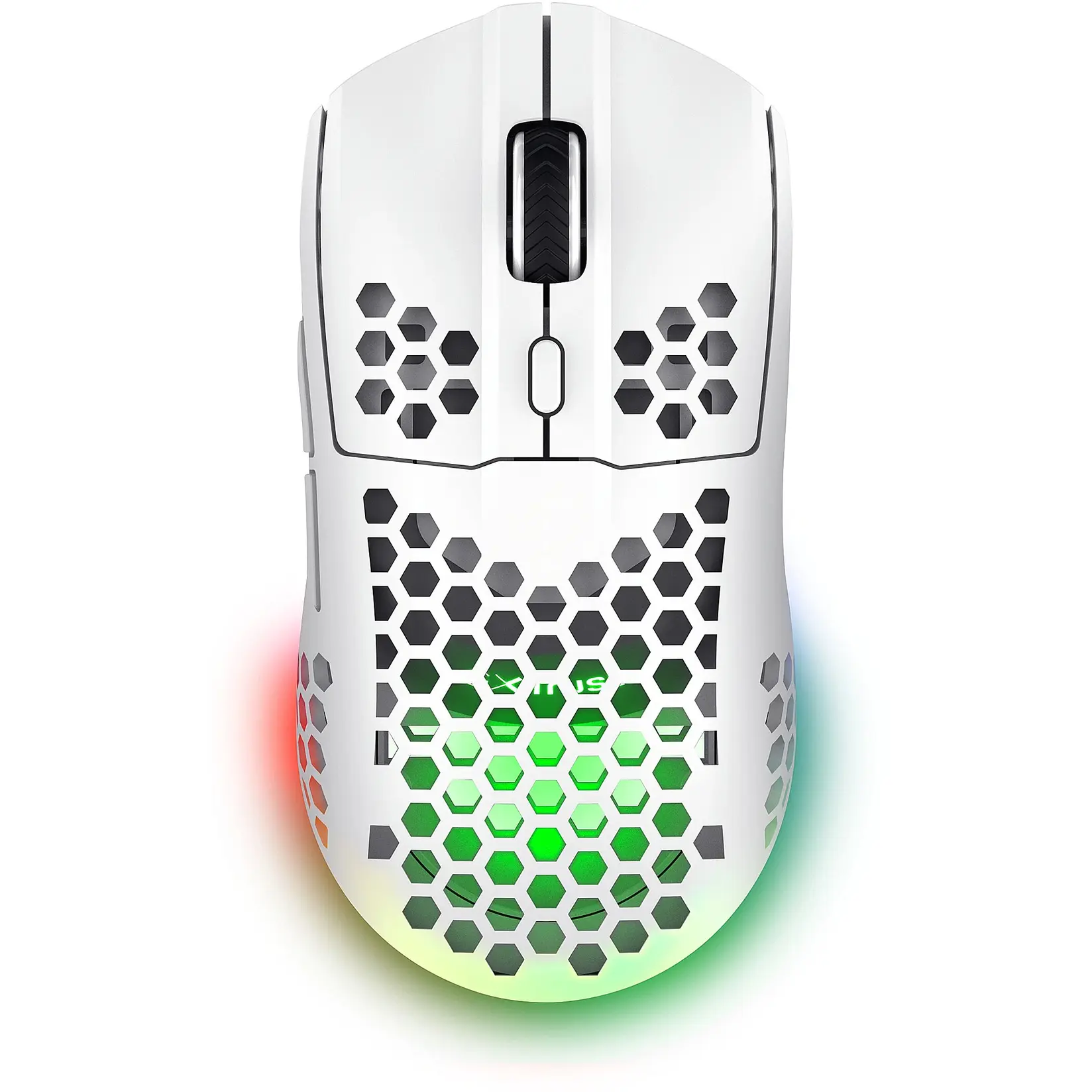 Trust Gaming miš GXT929W, HELOX, 4800DPI, Beli
