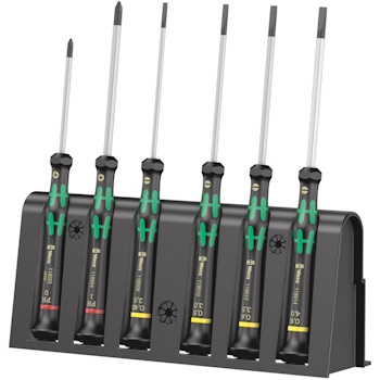 Wera set odvijača i stalak za elektroničare 2035/6 B 6/1 05118152001