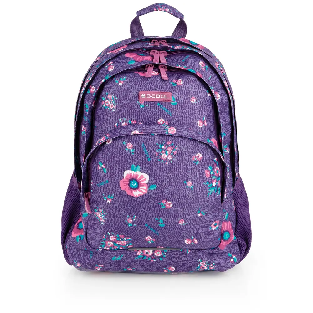 Gabol Školski ranac Lily, Ergonomski, 32x44x18 cm 21l-0,56 kg, Ljubičasti