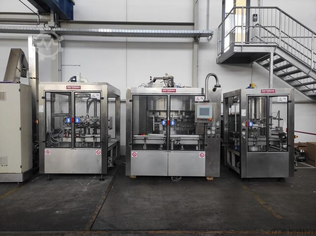 Monoblok 28 ventila penušavo vino
Bertolaso ELETTRA 1400/23 Füller Rinser Naturkoker