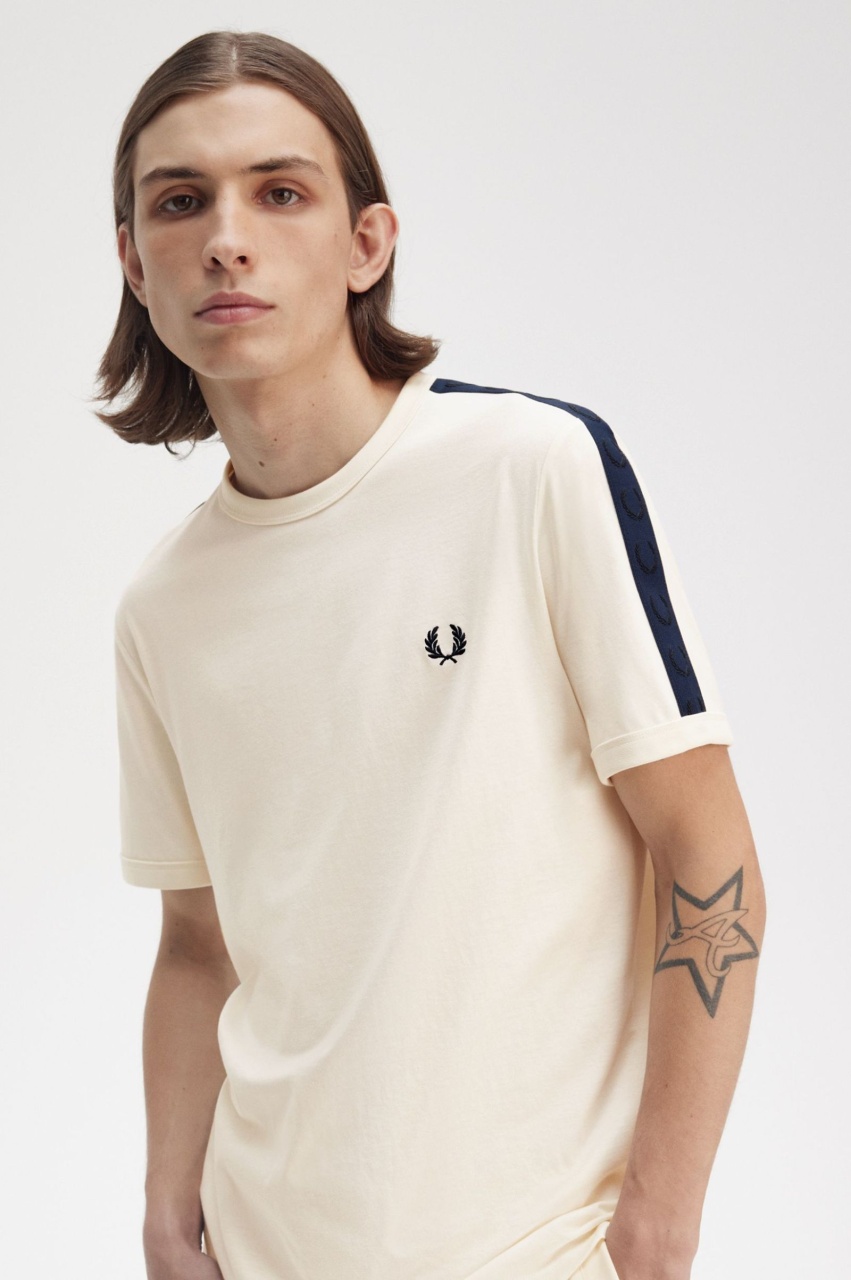 FRED PERRY RINGER MAJICA LECRU