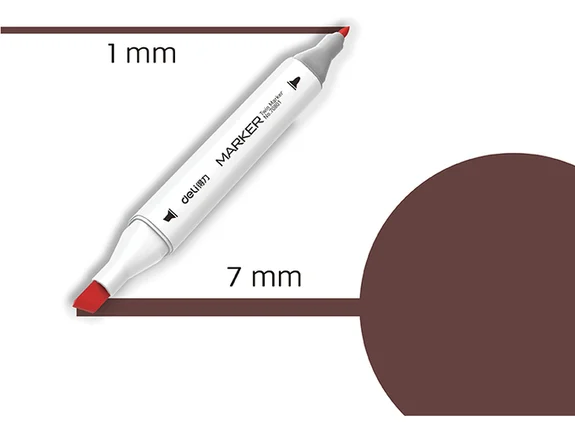 Deli Marker Sketch 98 kesten braon 70801A-98