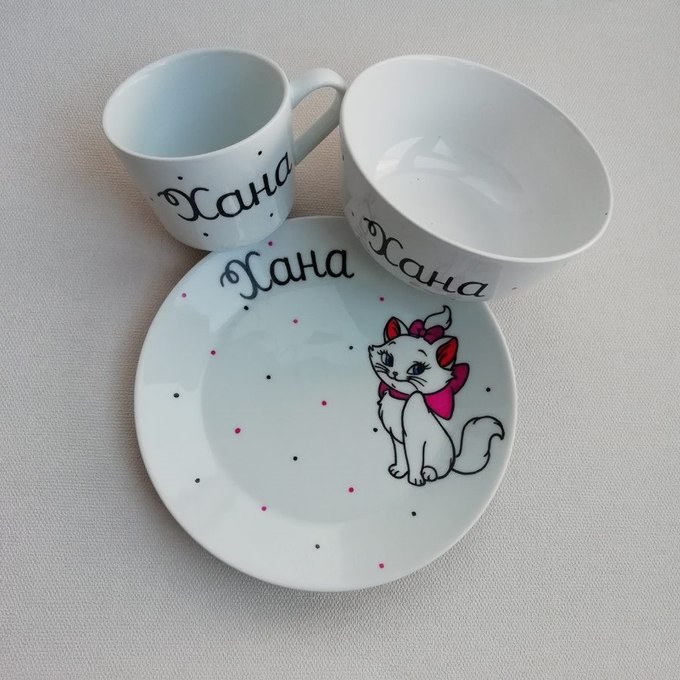 Dečiji personalizovani set od porcelana