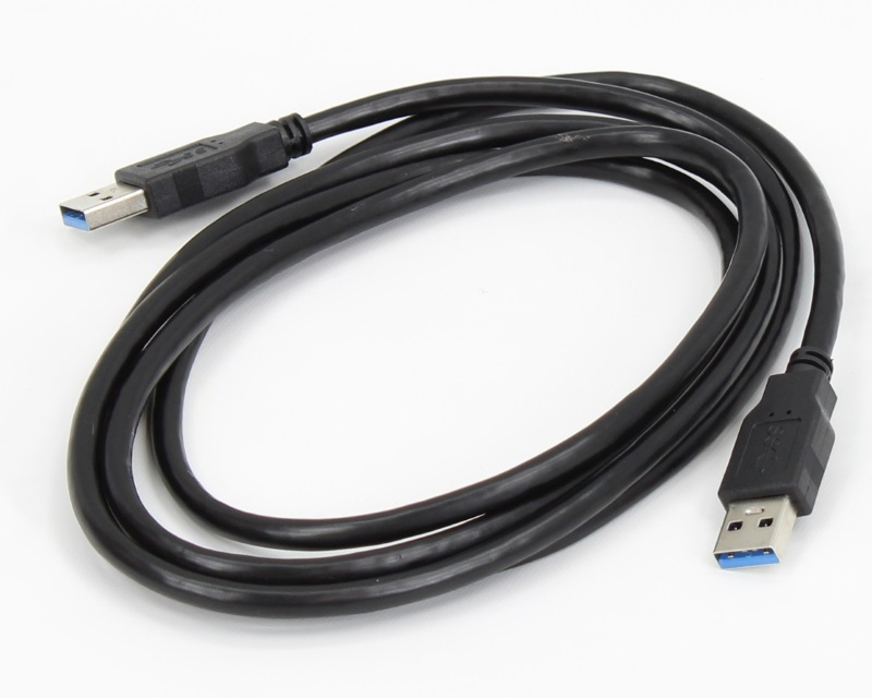 E-GREEN Kabl 3.0 USB A - USB 3.0 A M/M 1.8m crni